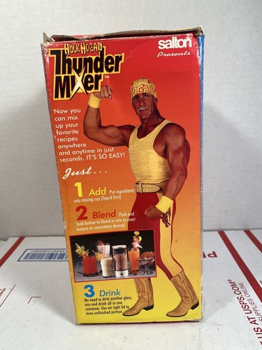 Vintage Hulk Hogan Thunder Mixer! New Old Stock! Offers Welcome | eBay