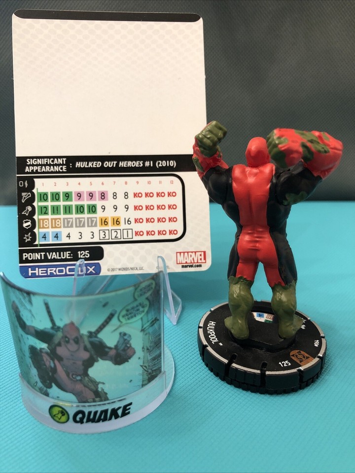 Heroclix Hulkpool 064 - Marvel - Deadpool And X-force - With comic ...