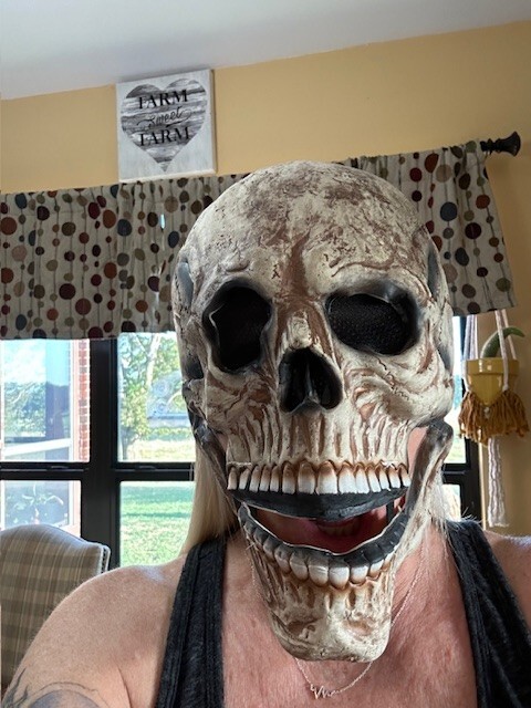 Skeleton Skull Mask Killer Mask Skeleton Head Moveable Mouth Halloween ...