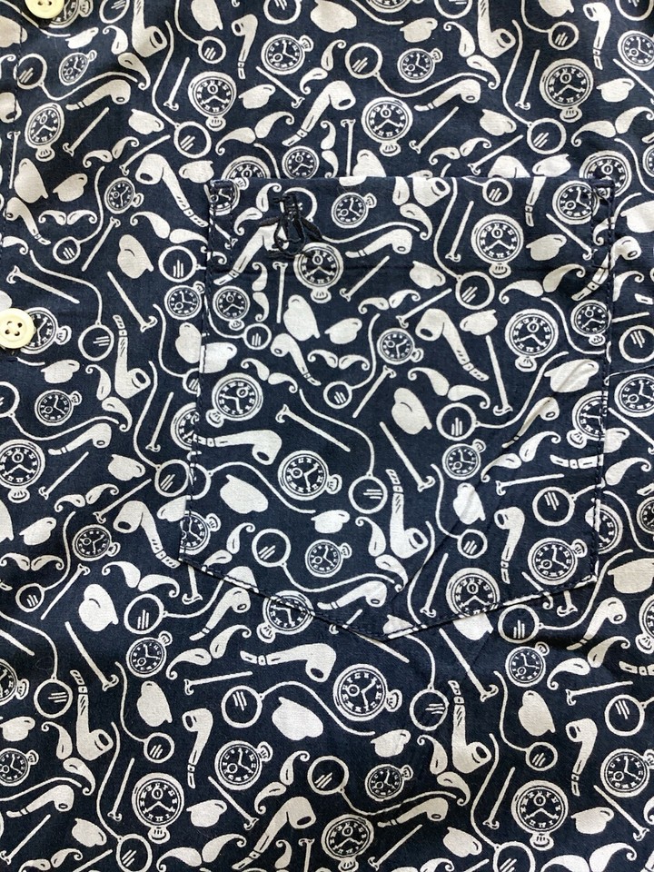 Original Penguin Heritage Slim Fit Men's XL Shirt Blue Gentlemen Icon ...