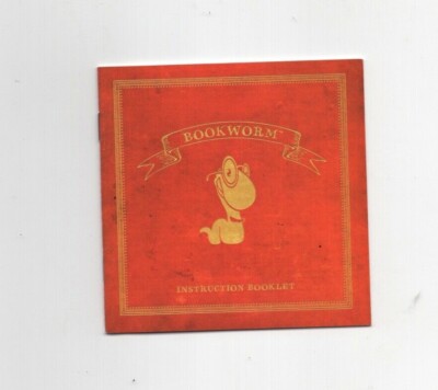 BookWorm DS MANUAL ONLY Authentic Nintendo | eBay