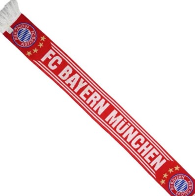 FC Bayern Munchen Scarf FCB- 60 x 6.5 Inches - Only Worn Once | eBay