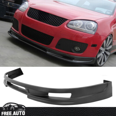 Fit 06-10 Volkswagen Jetta Golf GTI MK5 Front Bumper Lip PU | eBay