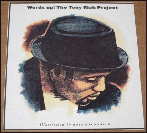 1996 The Tony Rich Project RS Magazine Clipping 3.75"x4" Ross MacDonald ...