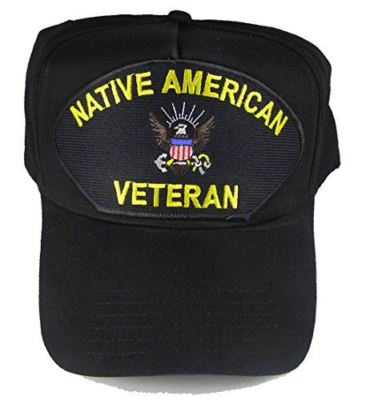 USN NAVY NATIVE AMERICAN VETERAN HAT CAP INDIAN INDIGENOUS MILITARY ...