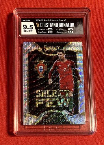 2016-17 Select Few Cristiano Ronaldo Silver Wave Refractor SSP GEM MINT ...