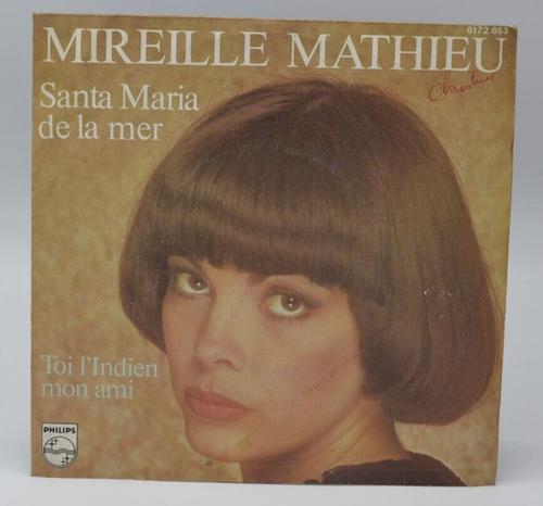disque vinyle 45 tours santa maria de la mer mireille mathieu | eBay
