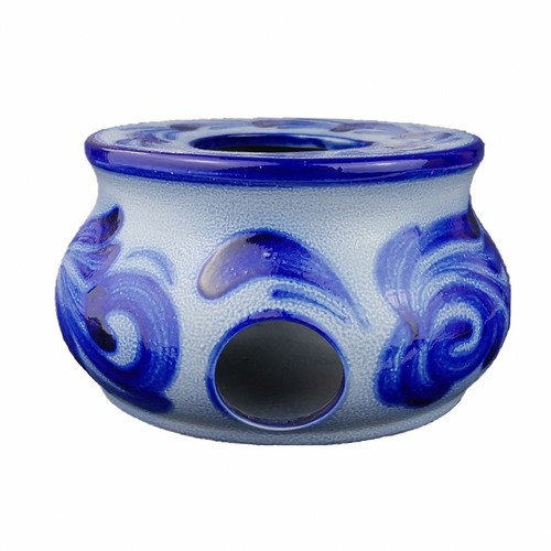 Plus chaud, grès émaillé au sel bleui à la main, plats gri.. KI GT-PK ...