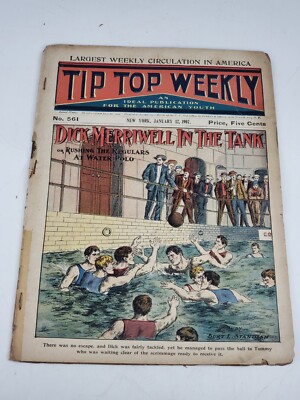 Tip Top Weekly Magazine No 561 January 12 1907 Edition | eBay