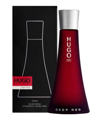 HUGO DEEP RED 90ML EDP SPRAY FOR WOMEN BY HUGO BOSS 737052683553 | eBay