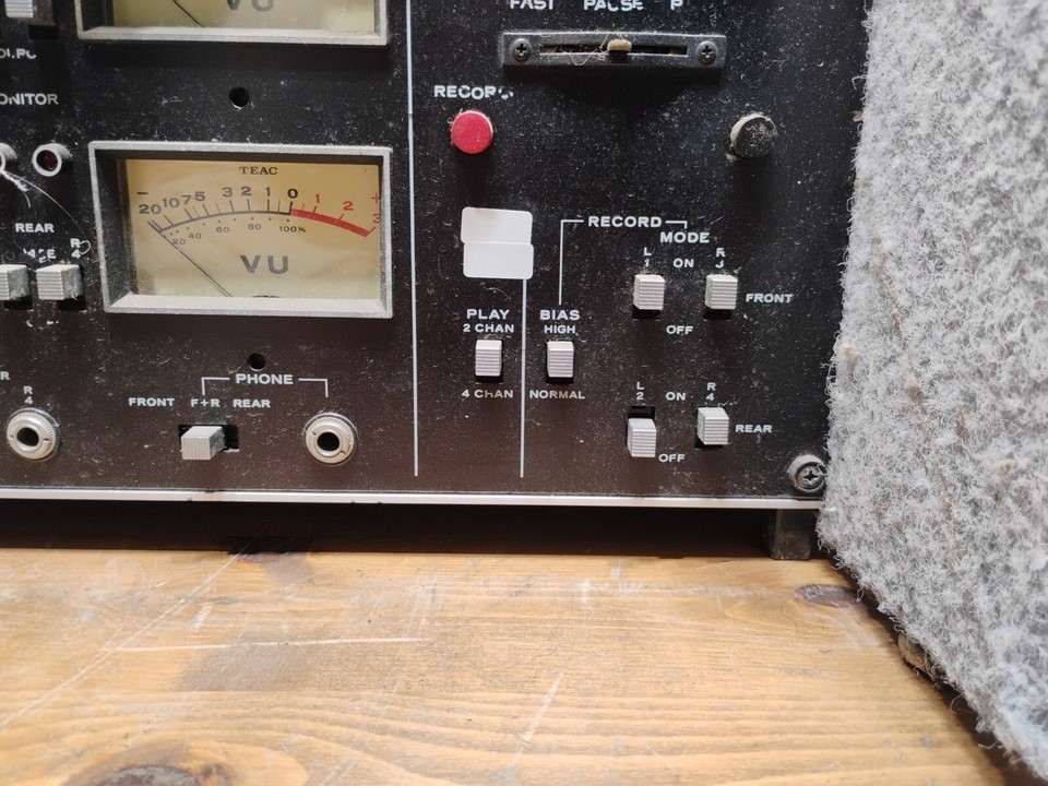 TEAC A-2340 SIMUL-SYNC 4 Channel Stereo Tape Deck Reel-to-Reel Recorder ...