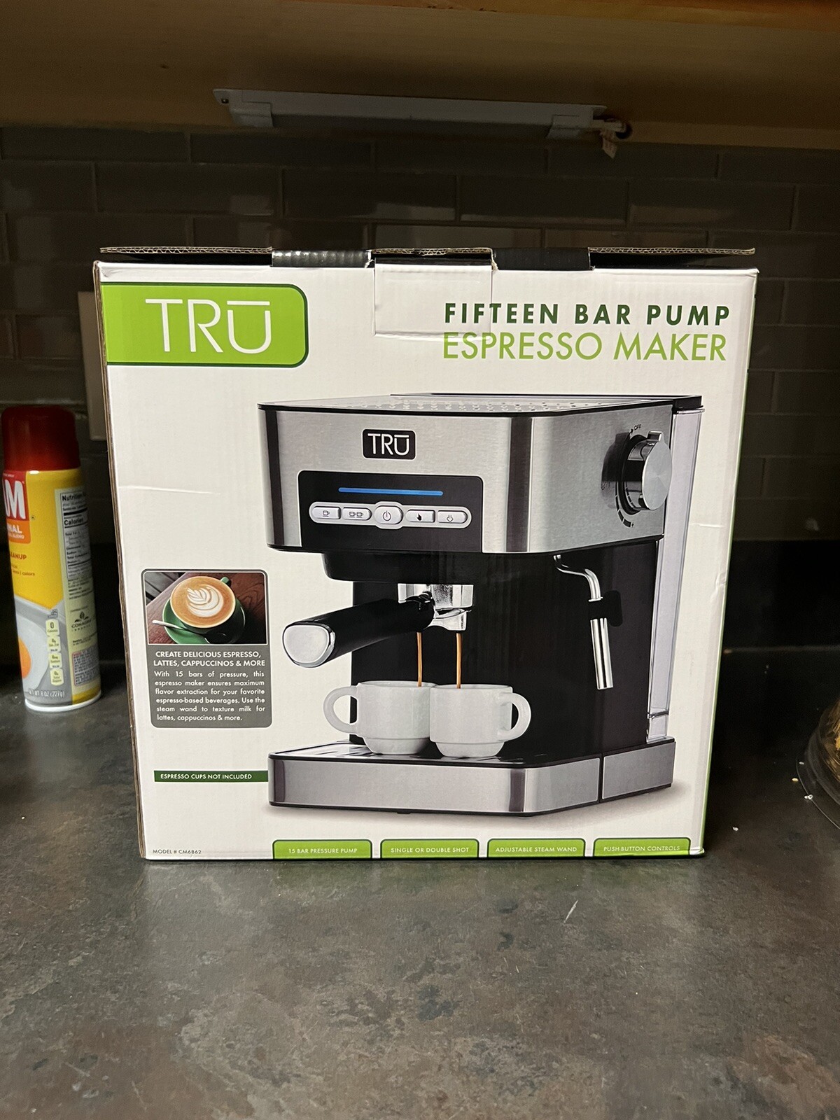 Tru 15 Bar Espresso Machine