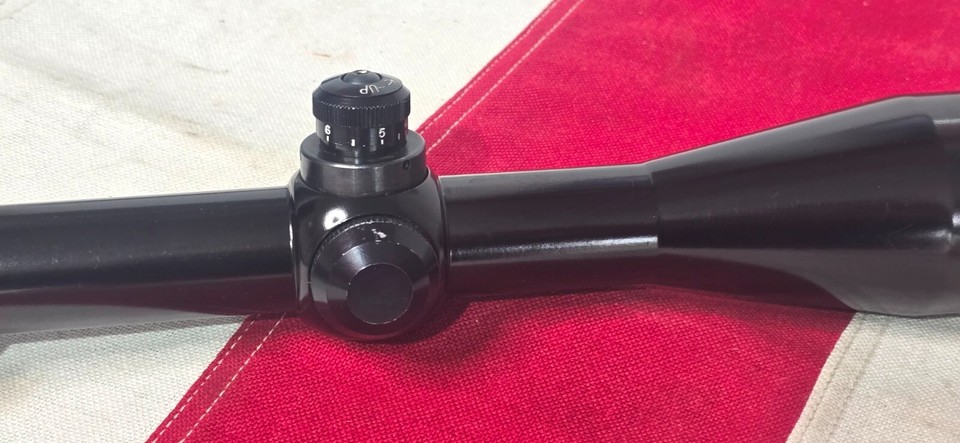 Vintage Redfield TV View Turret 3-9X Rifle Scope RARE Reticle Tombstone ...