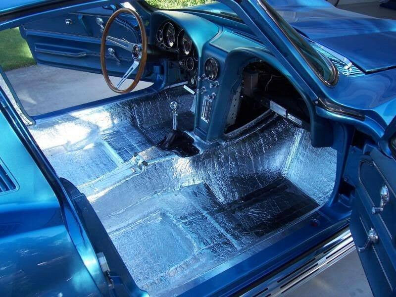 11 SqFt Firewall Sound Deadener Car Roof Heat Shield Insulation ...