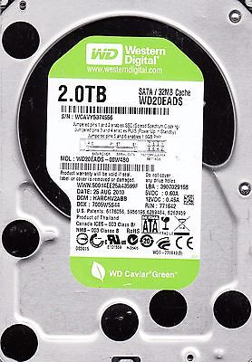 Western Digital Caviar Green WD20EADS-00W4B0 HARCHV2ABB AUG 2010 2TB ...