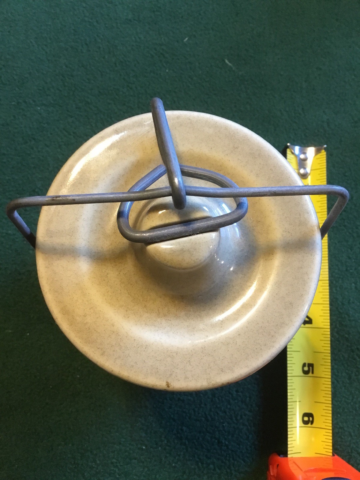 Vintage Schulers Bar Scheeze Canister Crock 1979 Lid Rubber Seal 5 ...