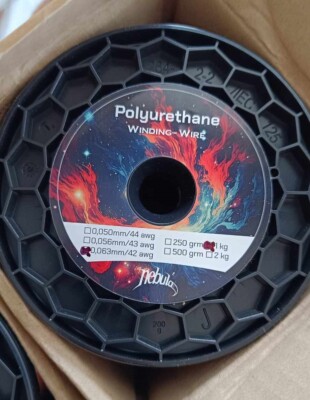 Solderable Polyurethane (Poly) Copper Winding Wire 42awg/0.063mm | eBay