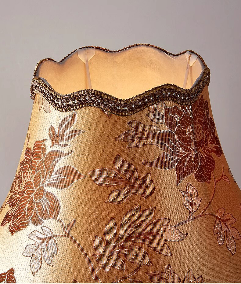 Retro European Lamp Shades Fringe Crystal Light Shades Romantic Table ...