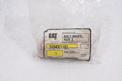 CAT CATERPILLER 6434371101 BOLT, WHEEL, HUB,S - GENUINE OEM PART | eBay