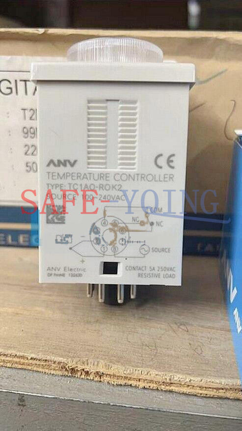 New 1PCS ANV temperature controller TC1AO-RPK2 0~200"C 100-240VAC | eBay