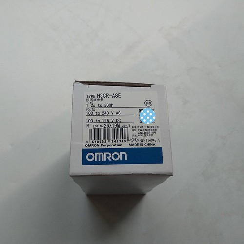 Omron H3CR-A8E 100-240VAC Timer New One Free Shipping H3CRA8E | eBay