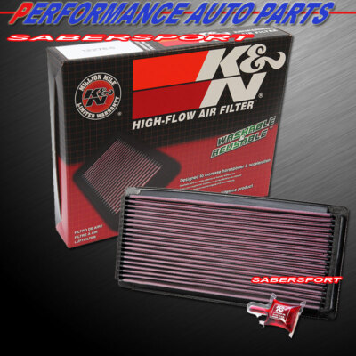K&N 33-2023 Hi-Flow Air Intake Washable Drop in Filter for Ford **See ...