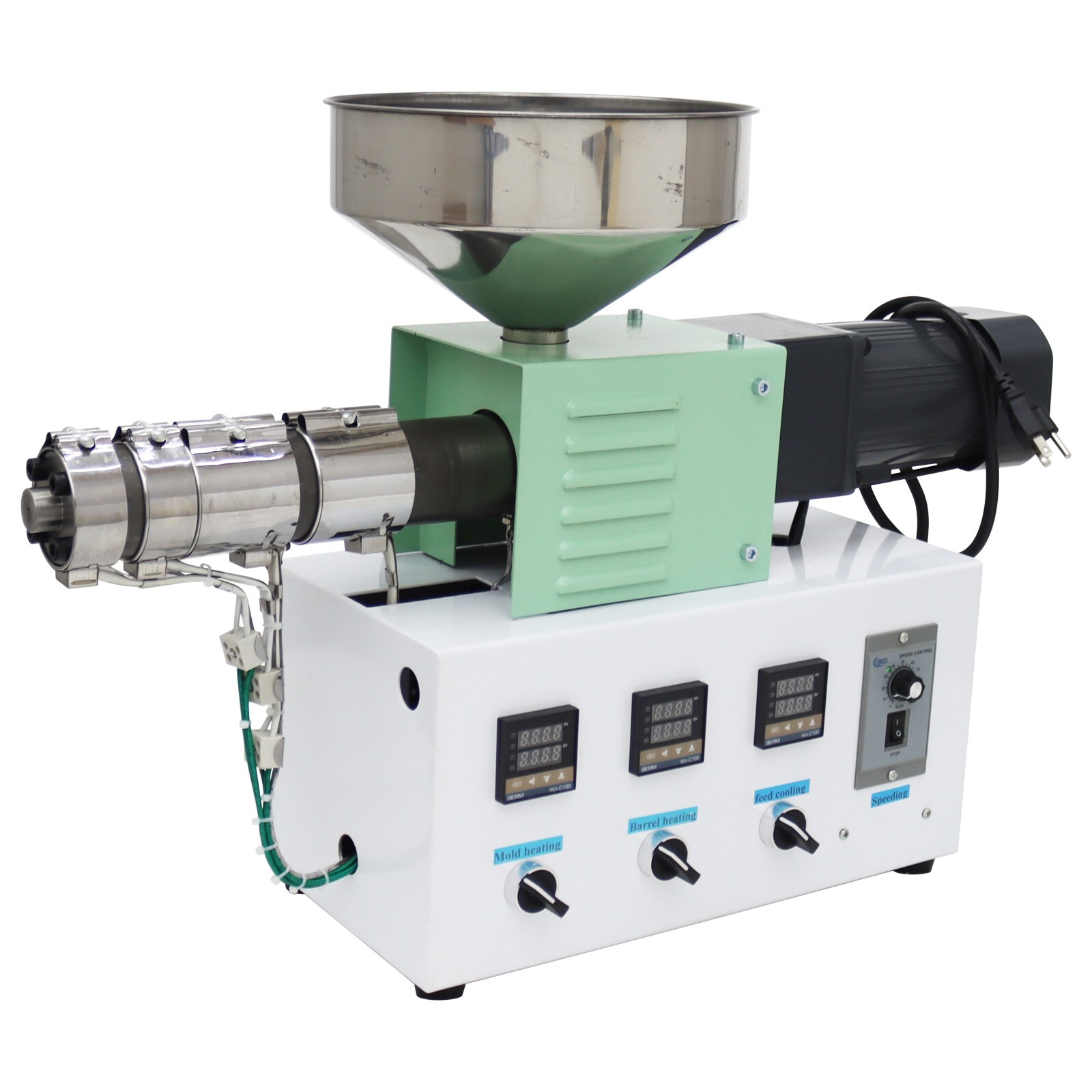 0.1-2kg/h Plastic Desktop Injection Molding Machine Single Screw ...