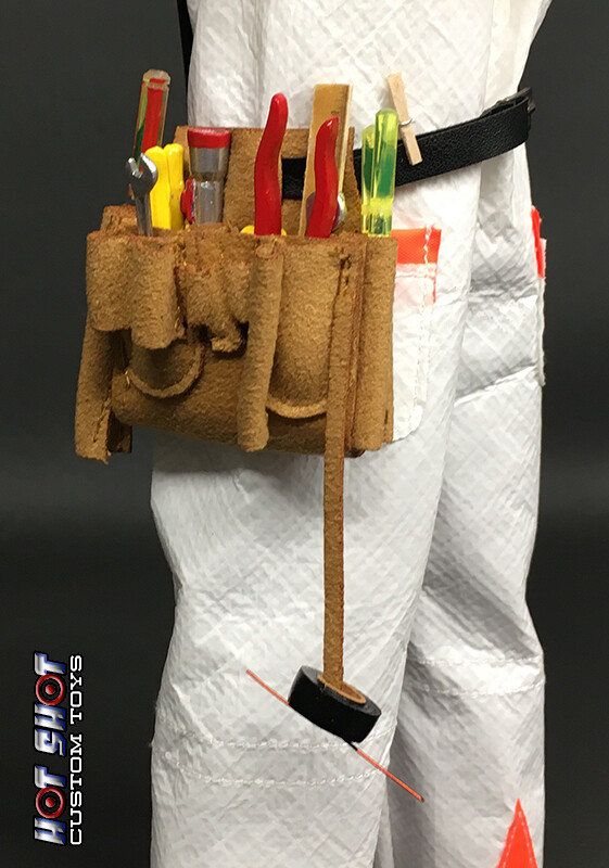 1:6 Doc Brown TOOL BELT Hot Shot Custom Toys Back Future DChung BTTF ...