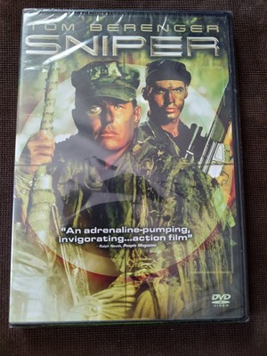 Sniper DVD, 1993. BRAND NEW SEALED. Tom Berenger. 43396707597| eBay