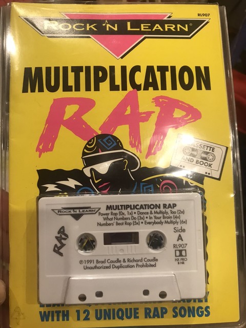 Rock 'N Learn Ser.: Multiplication Rap : Includes Cassette by Richard ...