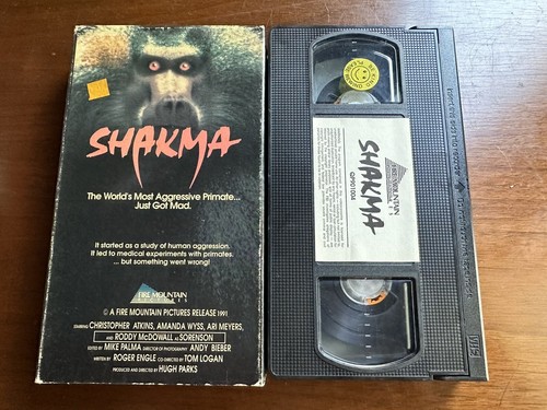 VHS HORROR 1990 Shakma Fire Mountain Pictures GOOD | eBay