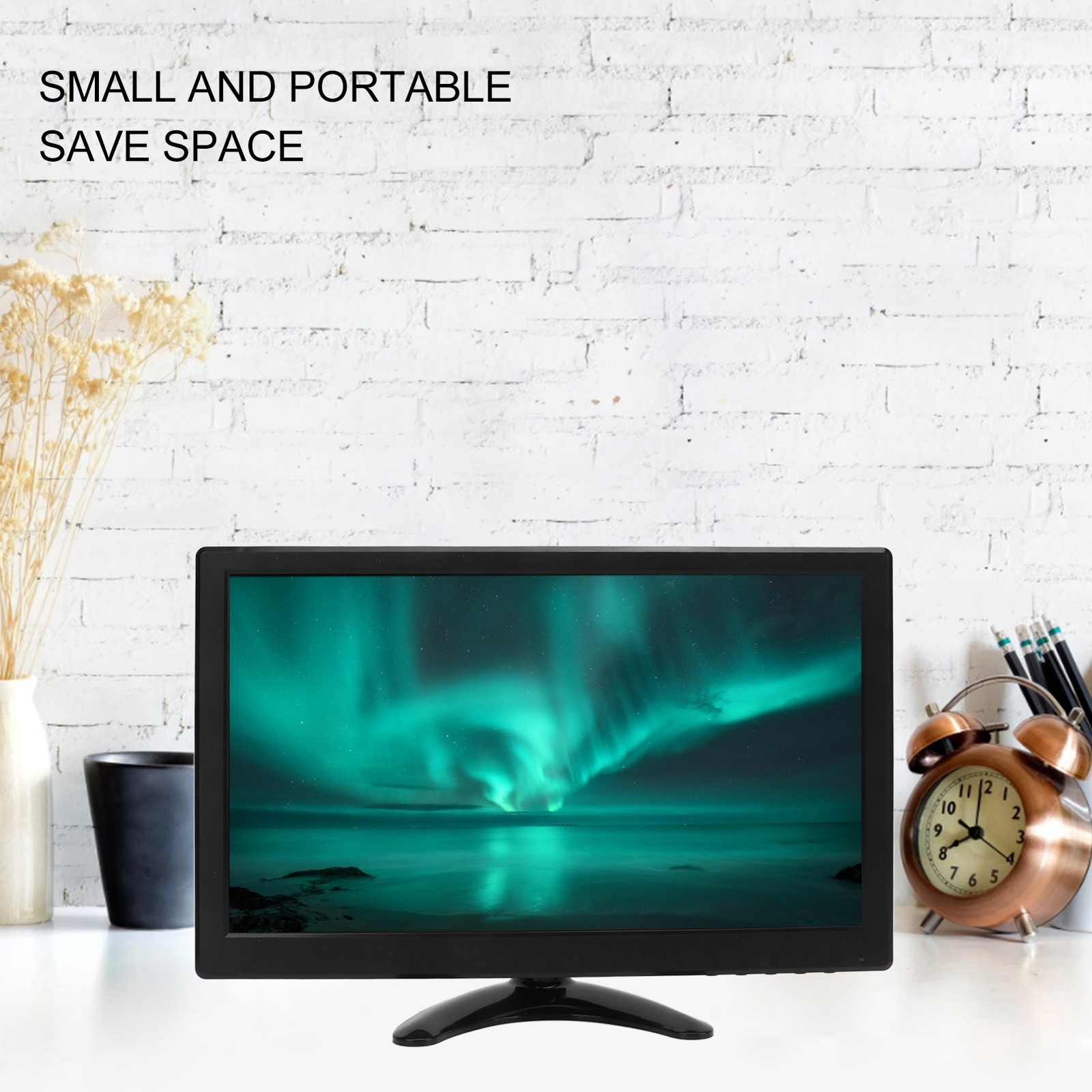 13.3in TFT LED Monitor VGA AV BNC USB DC HD Multimedia Interface 16:9 ...