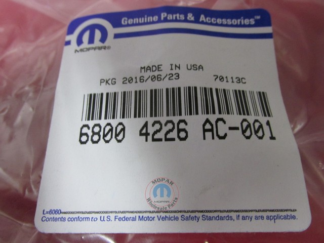 HVAC Air Inlet Housing Mopar 68004226AC for sale online | eBay