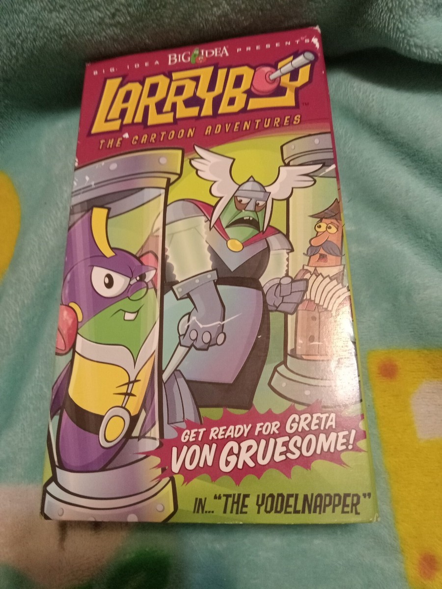 Veggietales Larryboy E O Boato De Erva Vhs