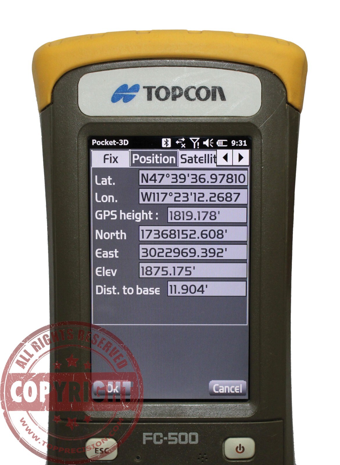 TOPCON GR-3 RTK GNSS SURVEYING GPS, POCKET 3D,GLONASS,TRIMBLE,LEICA ...