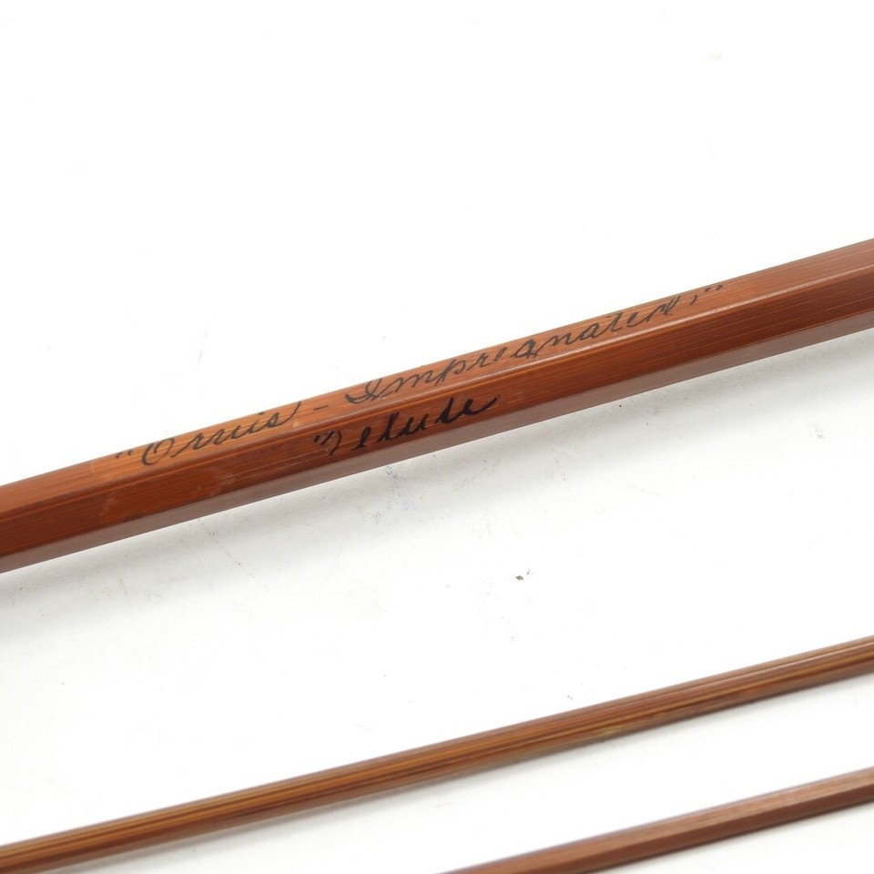Orvis Impregnated “Deluxe” Bamboo Fly Rod. 7’ 6”. 5-6wt. W/ Tube & Sock ...