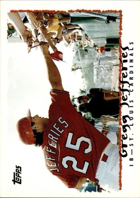 GREGG JEFFERIES CARD #526 50% OFF ENTIRE STORE B21R2S23P17 | eBay