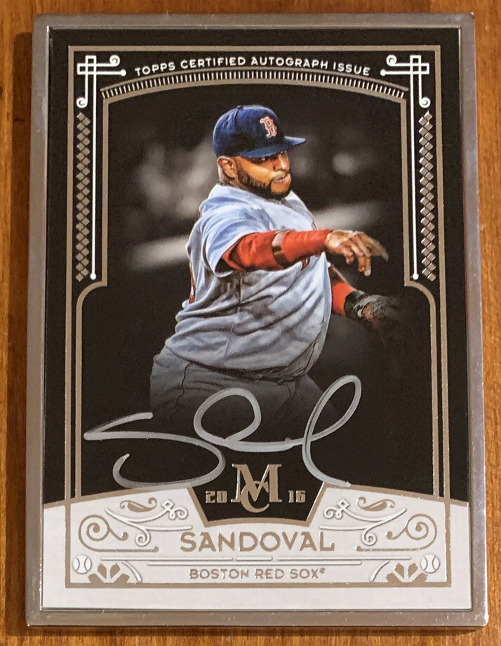 2016 Topps Museum Collection - Framed Autographs Silver #MCA-PS Pablo ...