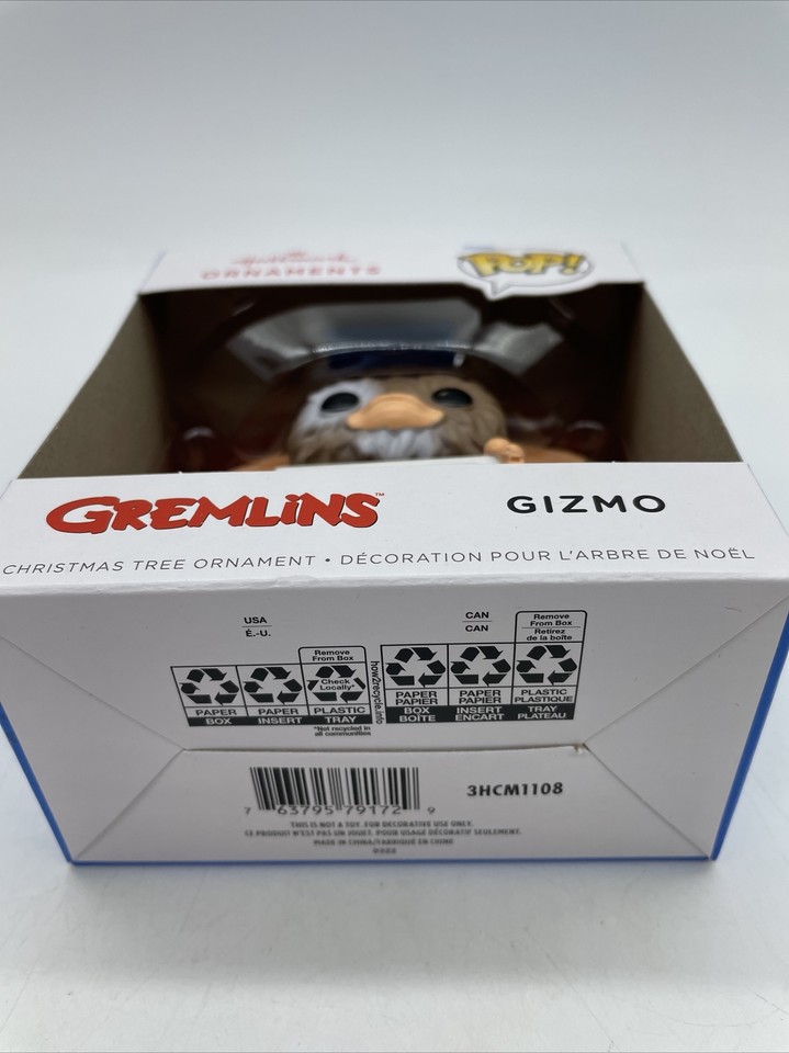 New Hallmark Gremlins Gizmo 3D Funko POP! Christmas Ornament | eBay