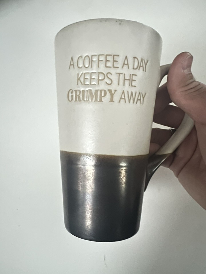 A Coffee A Day Keeps The Grumpy Away Mug | eBay