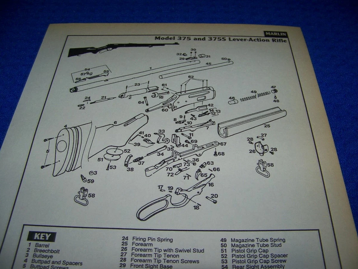 Exploded Diagrams Of Most Marlin Rifles Marlin Firearms, 54% OFF