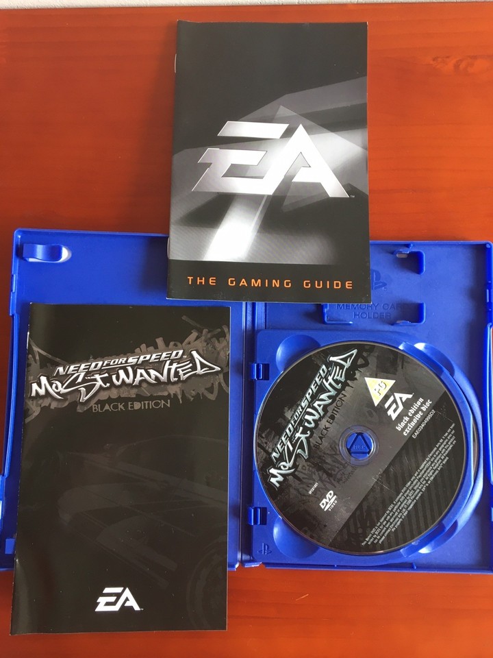 PS2 Need For Speed Most Wanted - Black Edition, Complete, Very Good ...