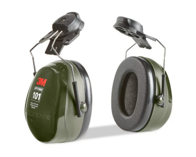3M H7B Peltor Optime 101 Behind-the-Head Earmuffs, Hearing Conservation ...