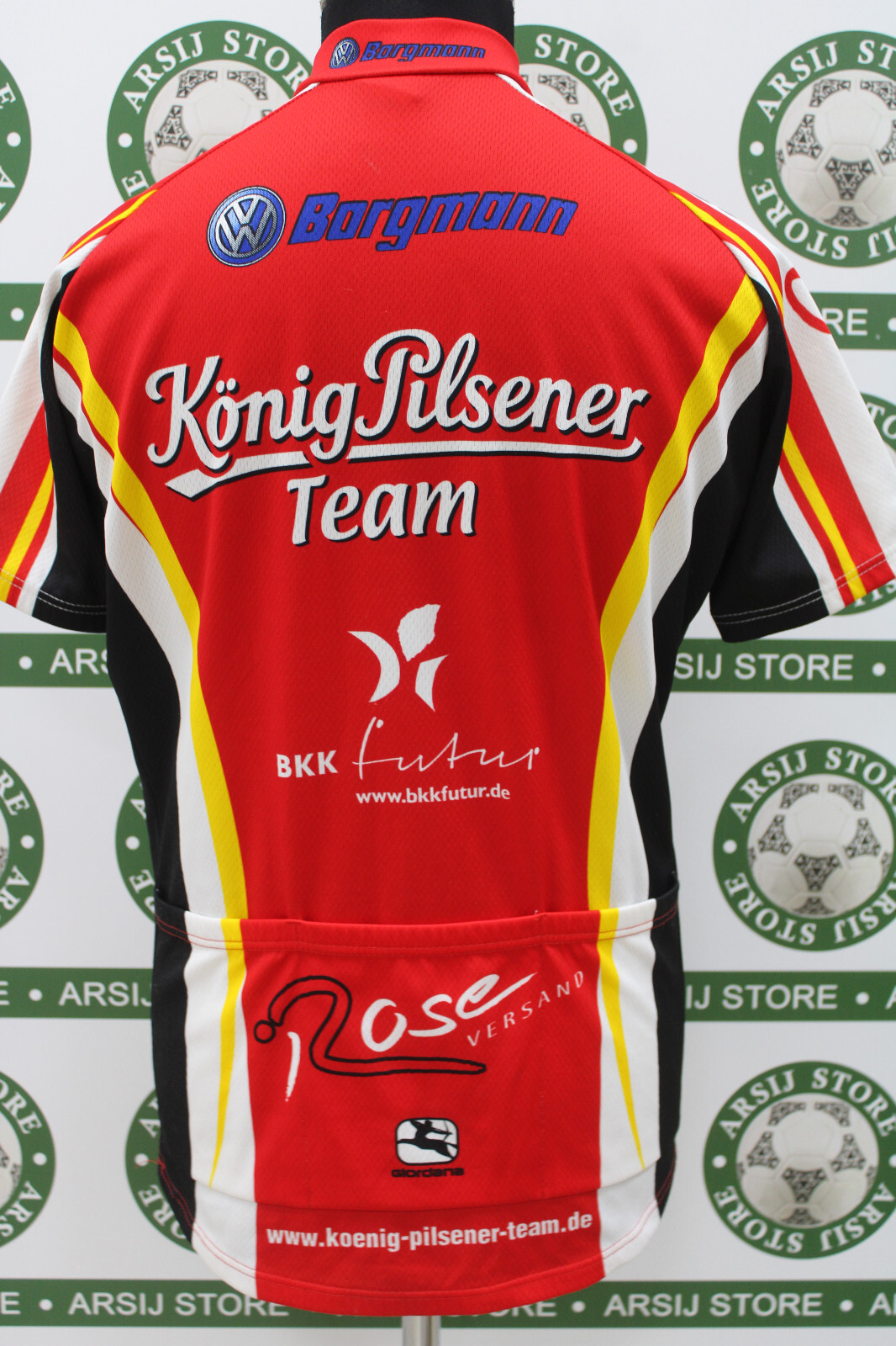 maglia ciclismo GIORDANA TG M Y175 bike shirt maillot trikot jersey | eBay