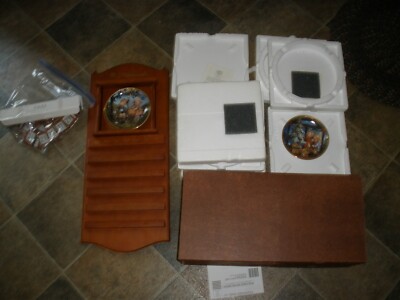 Hummel Seasons Bradford Exchange Perpetual Wall Calendar with 12 Plates ...