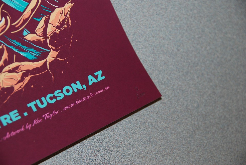 Ken Taylor Primus Tucson AZ 2013 Concert Poster Screen Print Limited ...