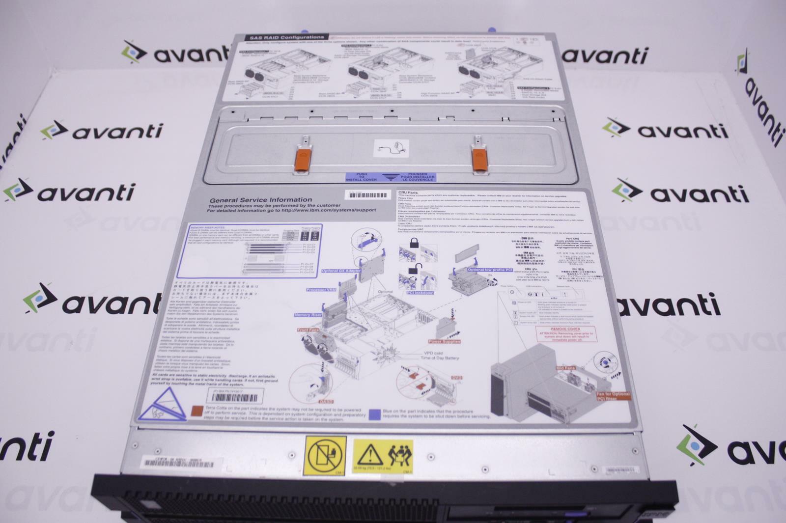 IBM 8202-e4c Power 720 Express Server Aix 3.0ghz 6-core Power7 PVM ...
