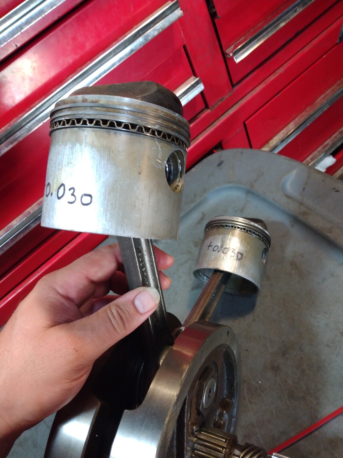 Harley Sportster XLCH XLH Engine 1000 Crank Rods Pistons Flywheel ...