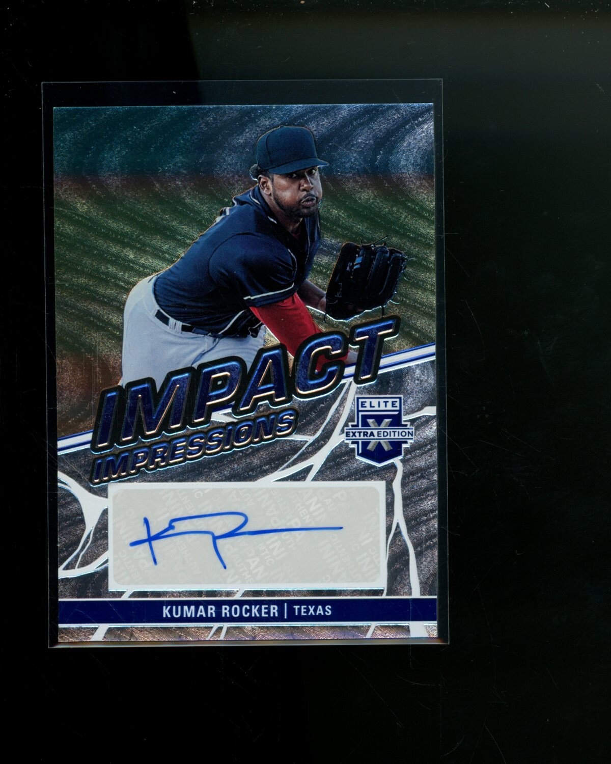 2023 Panini Elite Extra Edition Impact Impressions Auto Kumar Rocker RC ...