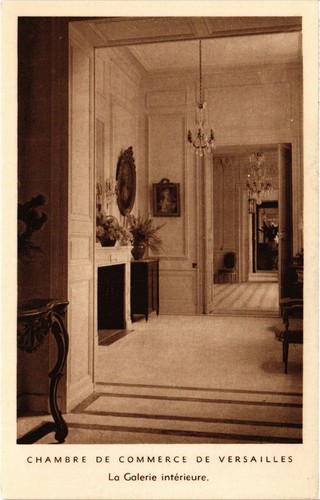 CPA VERSAILLES Chambre de Commerce - Galerie Interieure (1386674) | eBay
